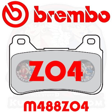 Brembo Z04 Brake Pads: 107A48648 / M488Z04 – KurveyGirl