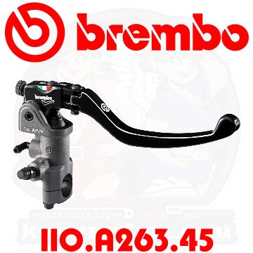 BREMBO 14 RCS Radial Brake Master Cylinder Kit (110.A263.45) (110A2634 ...